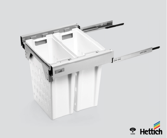 Hettich Atira Pull Laundry Set – Anthracite Drawer Included | Integrat – KitchenLibrary