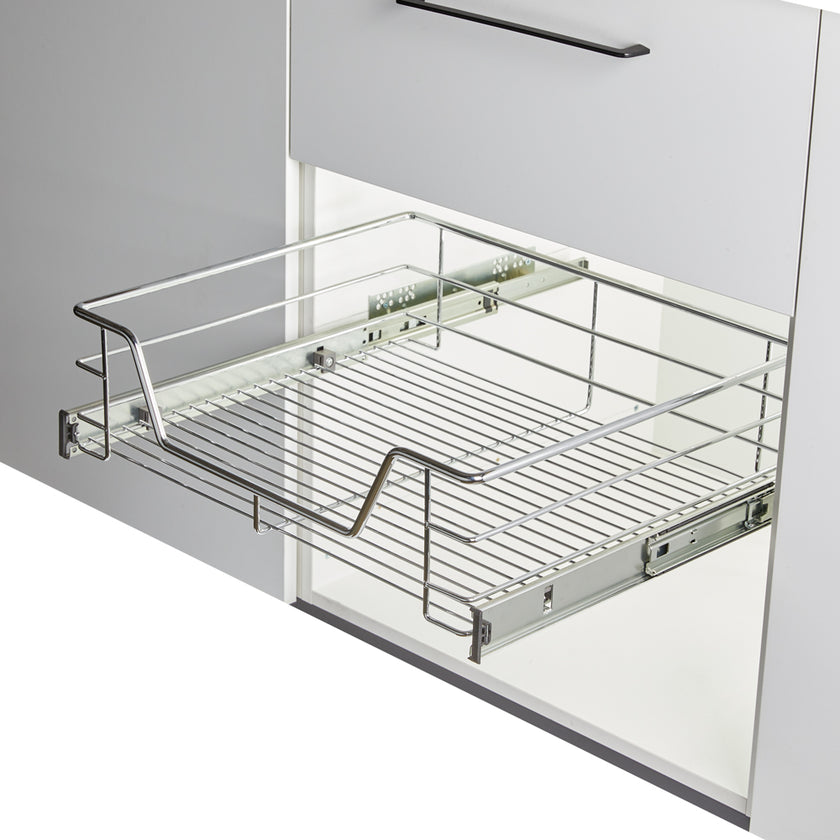 Pull-Out Wire Basket Drawers - Soft Close – KitchenLibrary