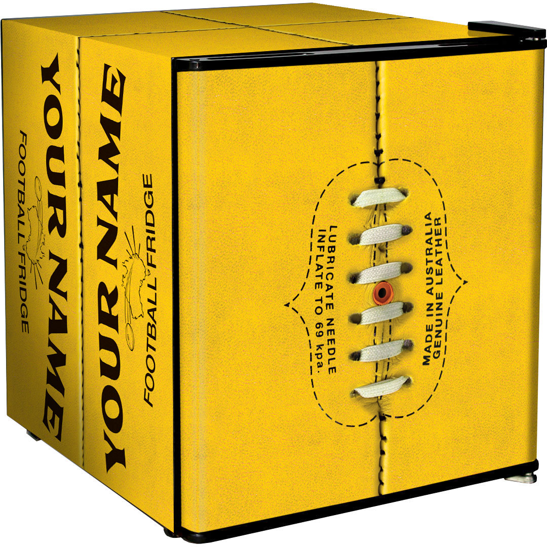 Footy Design Vintage Mini Bar Fridge - Add Your Own Name - Model BC46B ...
